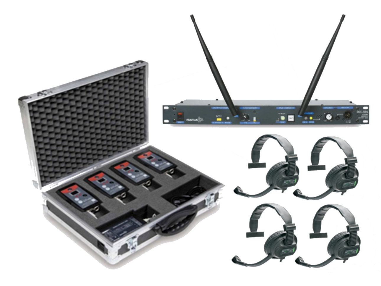 Altair 4 Way Wireless Comms System – Event Equipment Leeds | Events ...